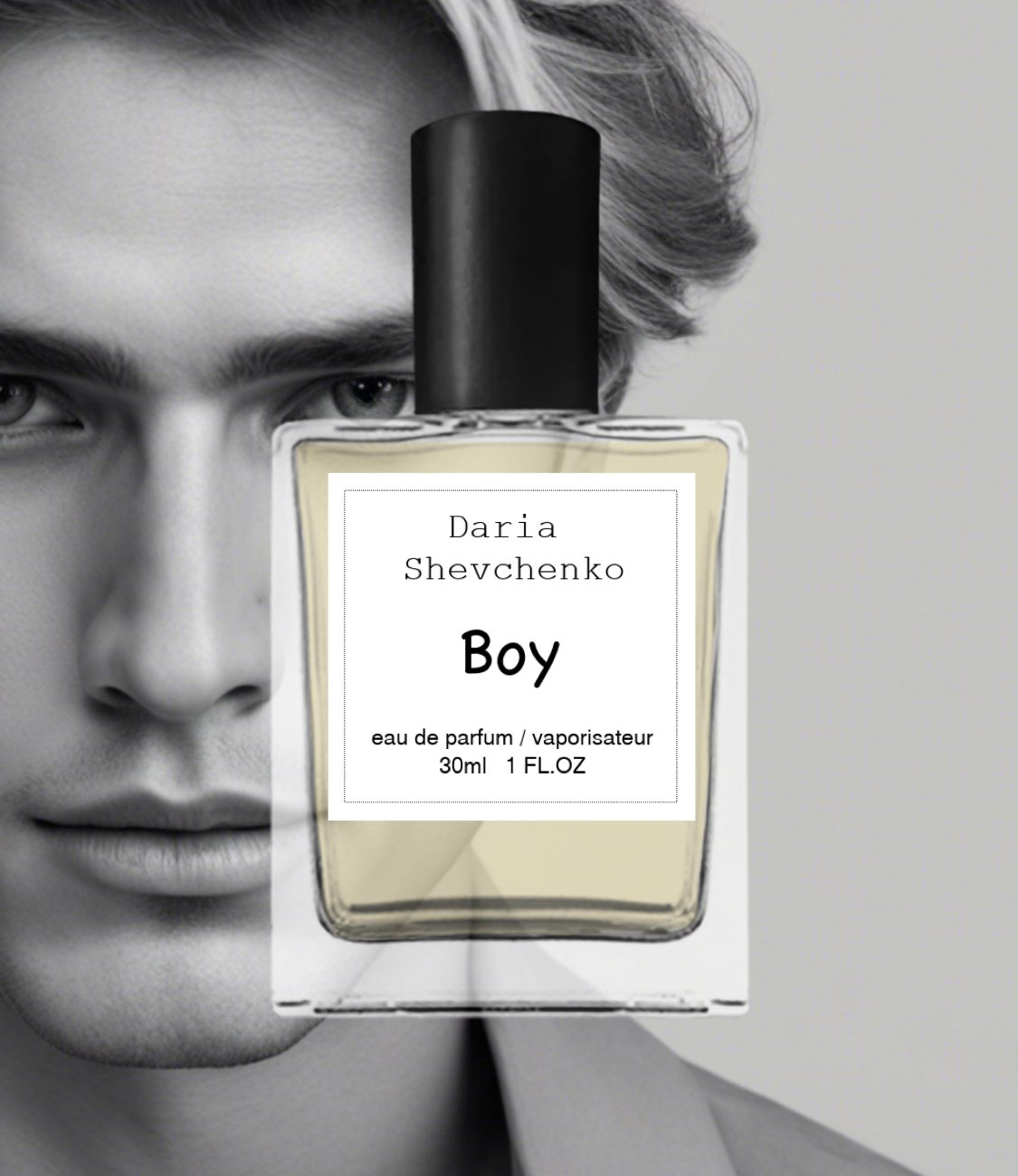 Daria Shevchenko - Boy - Preproduction Perfumery